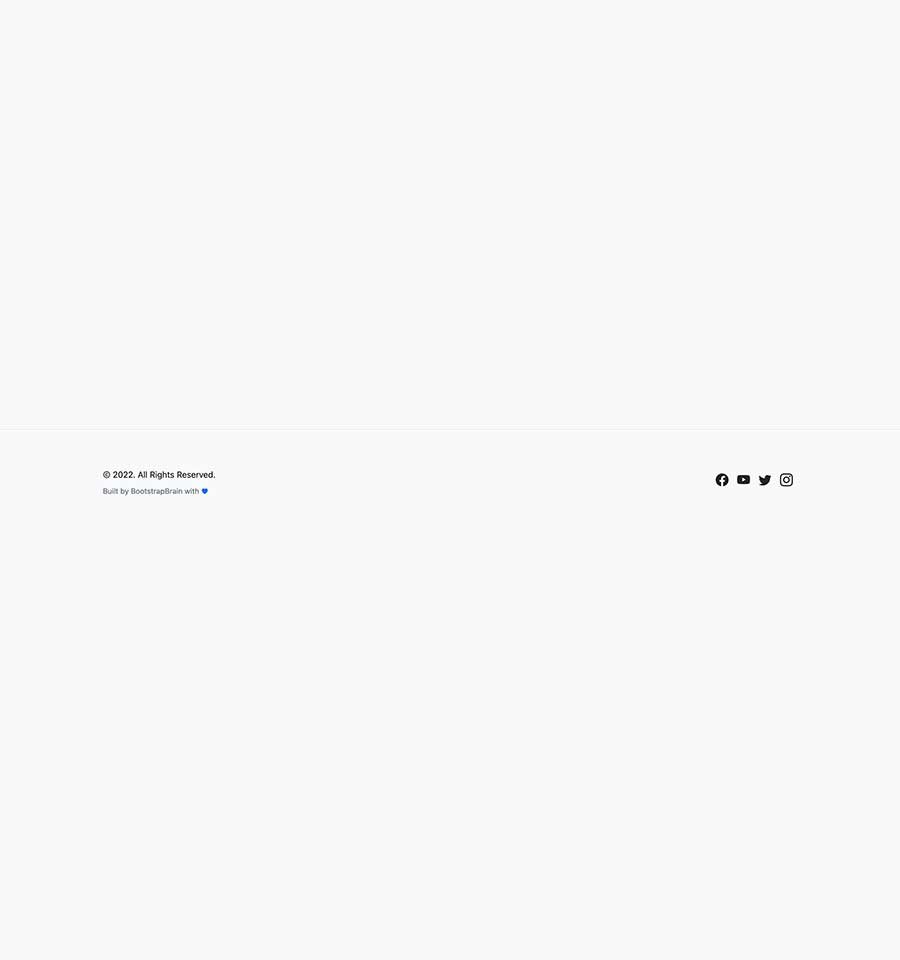 Bootstrap 5 Useful Footer Template Example BootstrapBrain