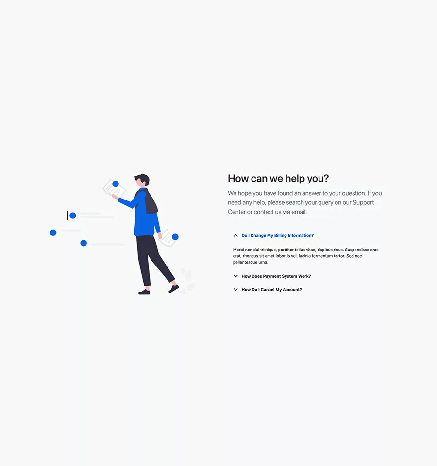 Bootstrap 5 FAQ Accordion Example BootstrapBrain