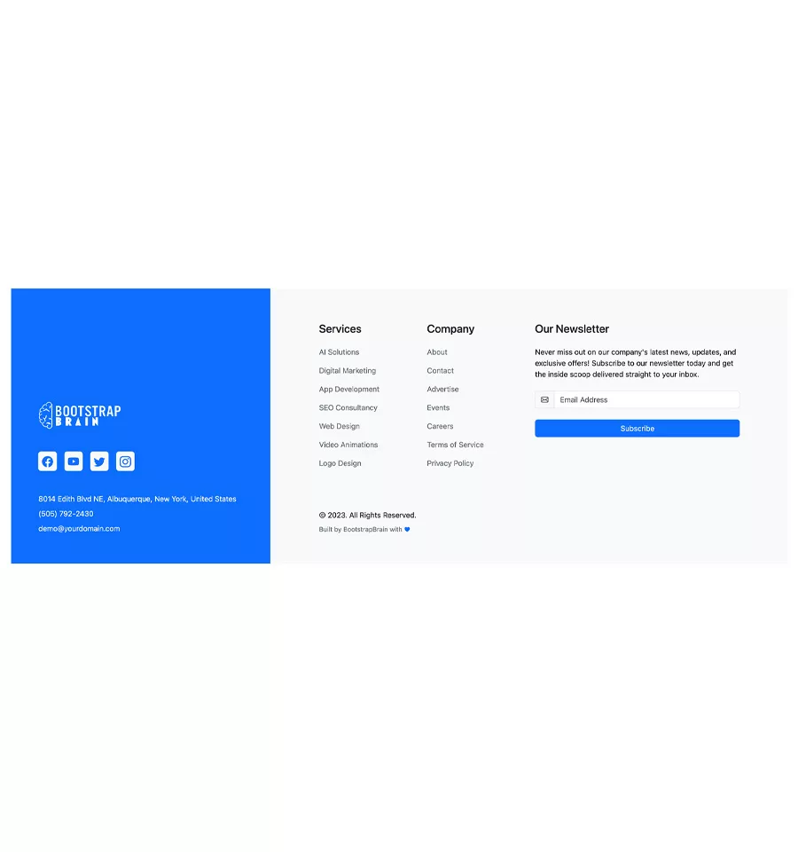 Bootstrap 5 Update T4 Framework Major Update New Blank Template For