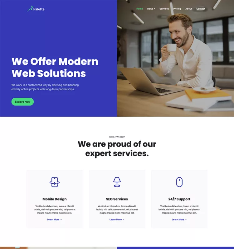Free Bootstrap HTML5 Templates With Call To Action Button BootstrapBrain